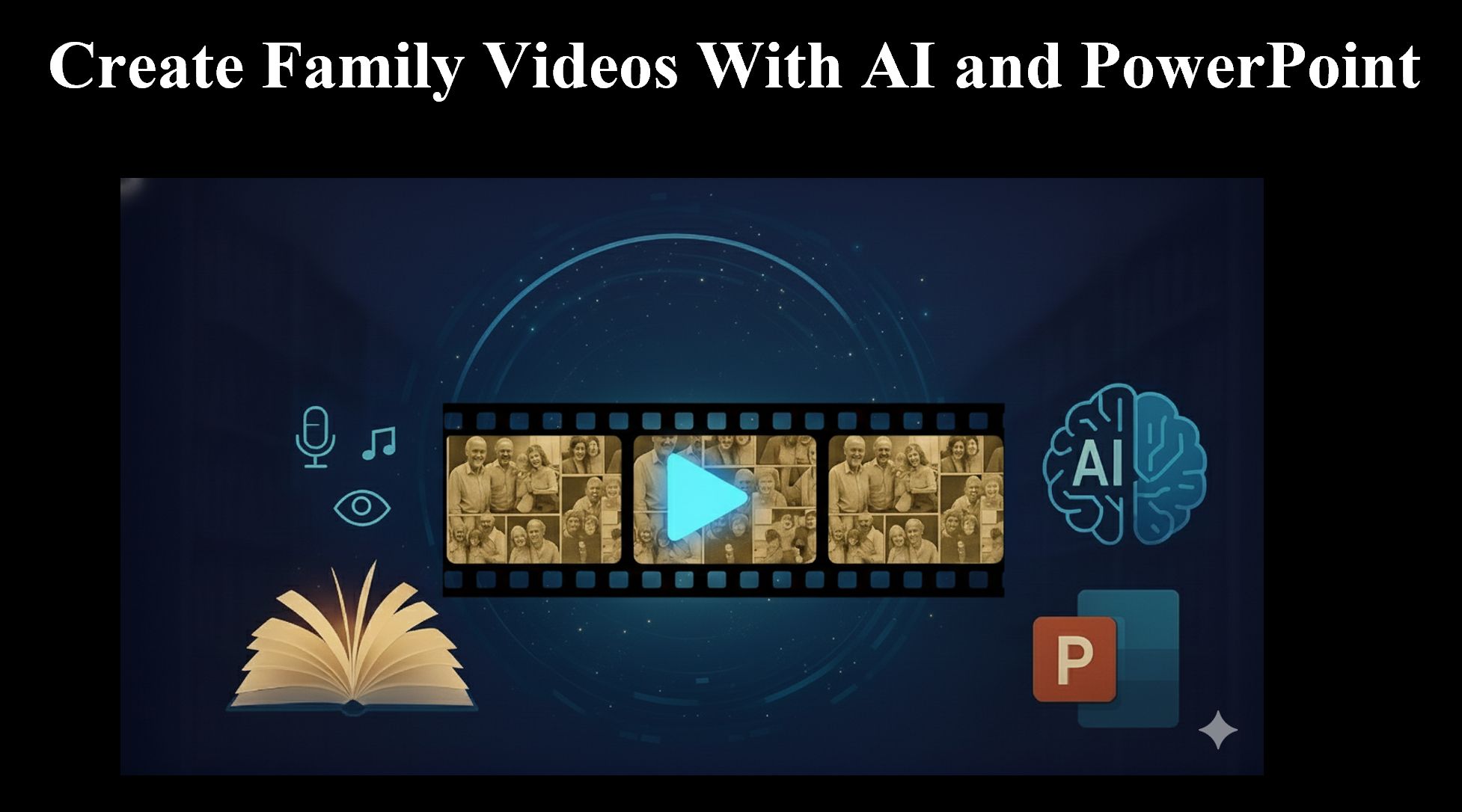 Creating Family Videos With AI and PowerPoint Seminar – Website – WordPress